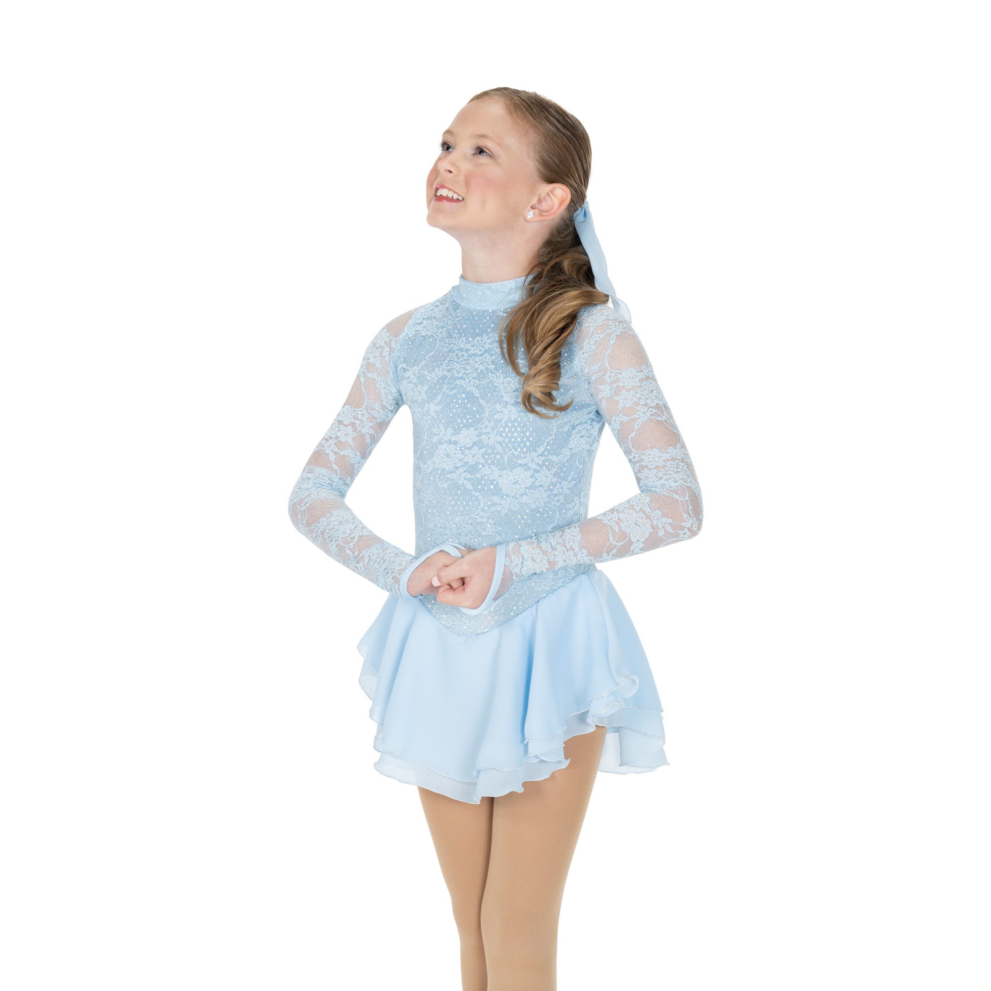 Jerry's Sequin Lining #609 Skating Dress - Ice Blue | Northern Ice and ...