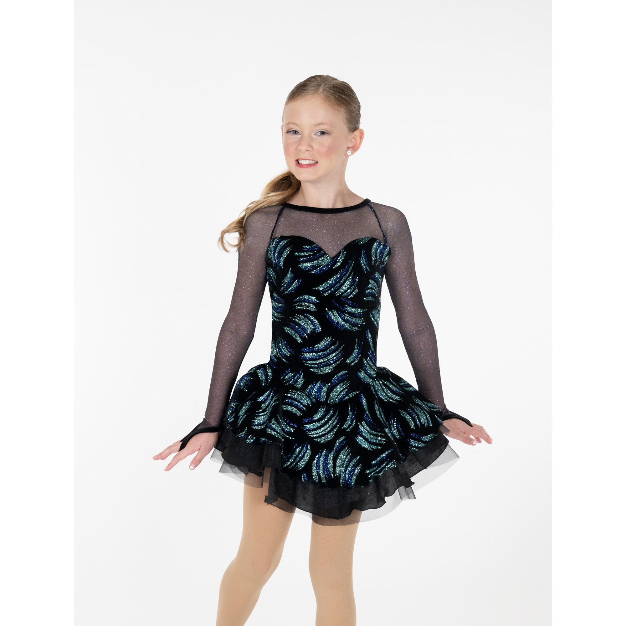 Jerry's Ballet Noir #736 Skating Dress | Northern Ice and Dance
