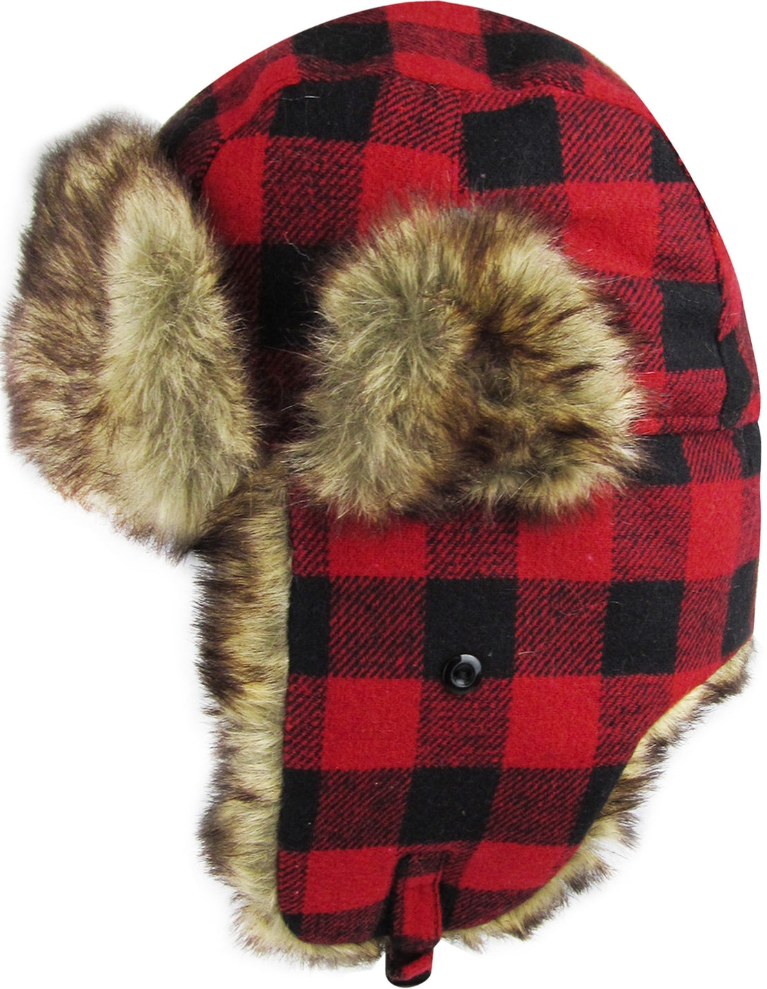 Ready to Ship Red Buffalo Plaid Trapper Hat | Northern Ice and Dance
