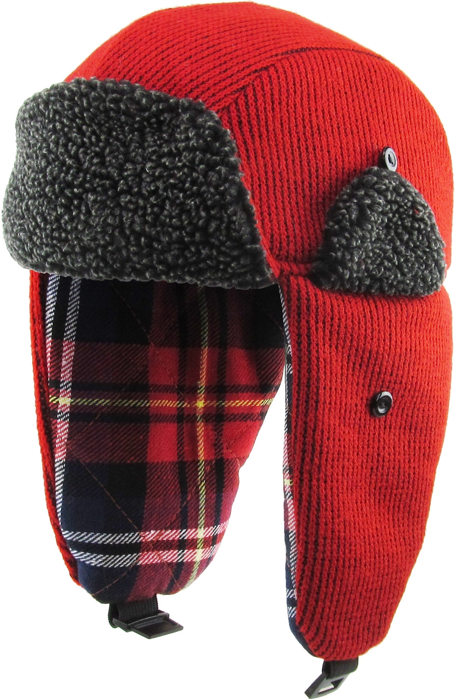 Ready to Ship Red Trapper Hat | Northern Ice and Dance