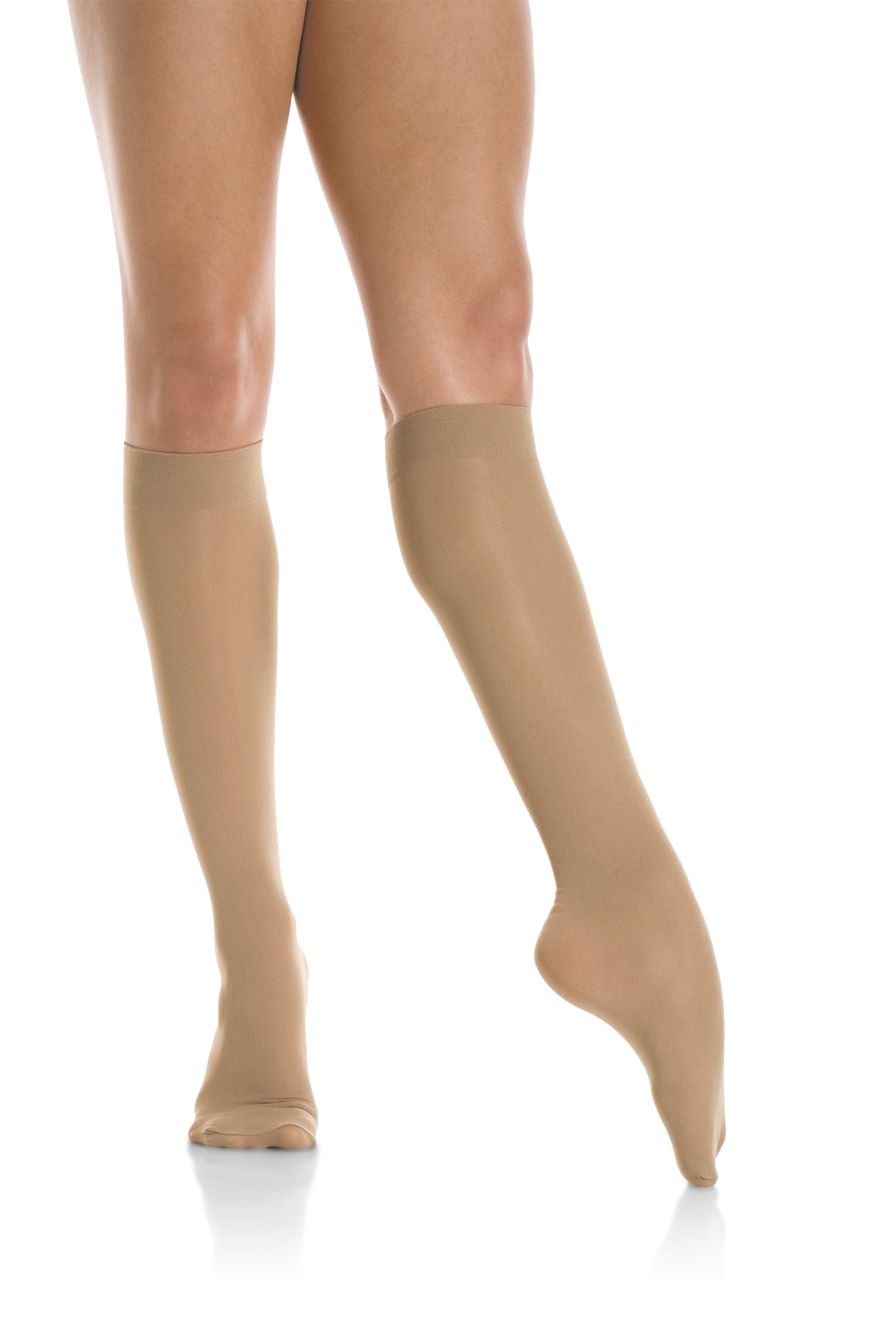 Mondor Knee High Semi-Opaque Tights - 2 Colors | Northern Ice and Dance