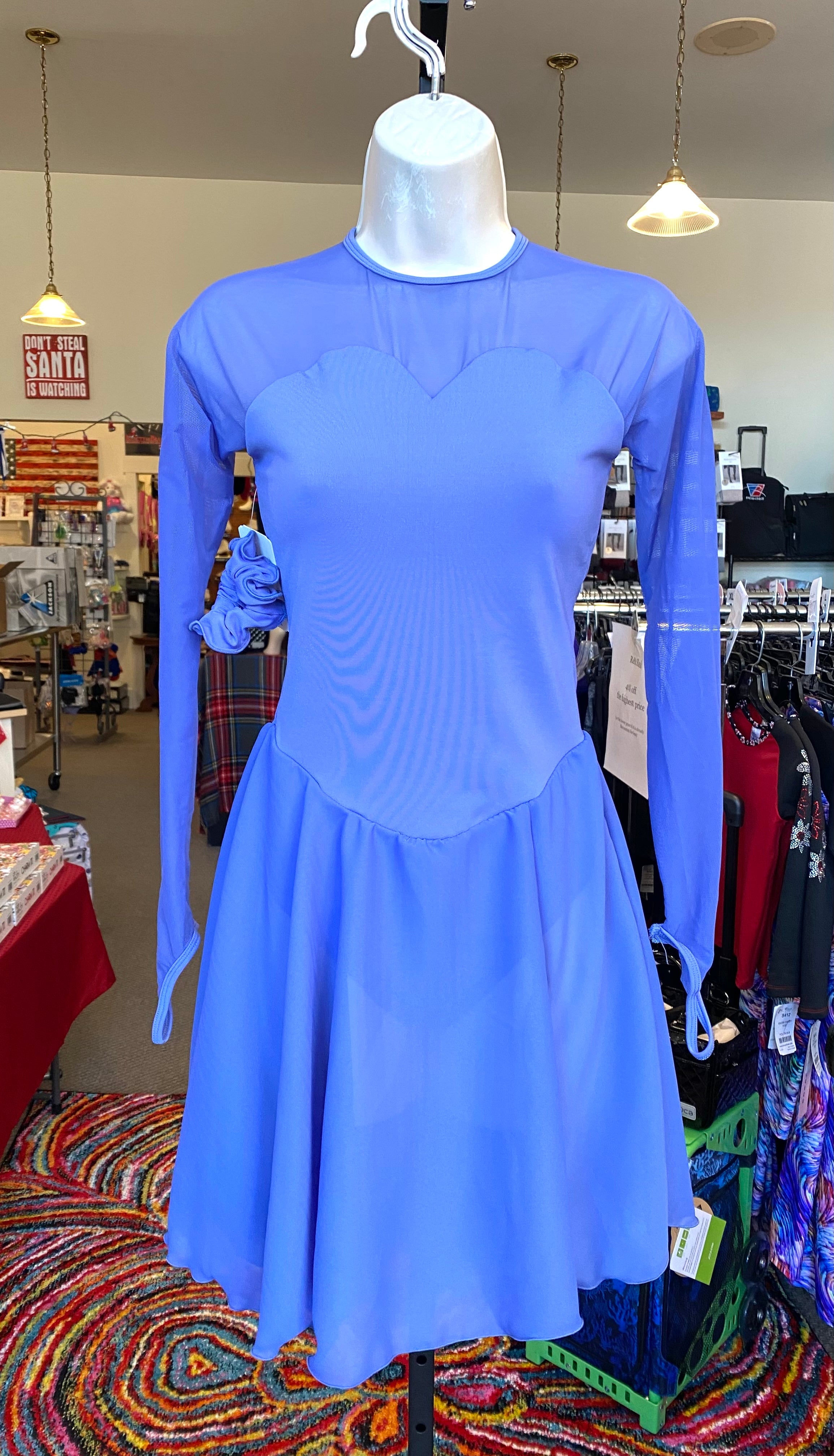 Solitaire Ready to Ship Sweetheart Dance Skating Dress - Purple Mist ...